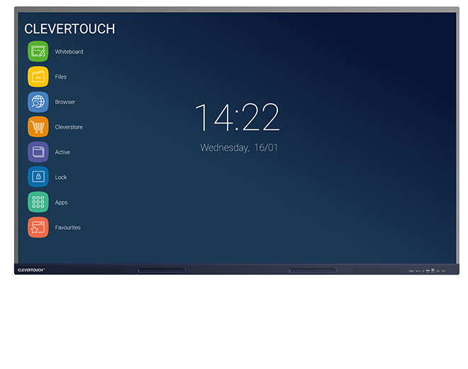 Interactive displays / Interactive screens and Digital display screens / CleverTouch ...